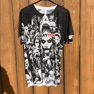 Shirts | Scary Flix T Shirt | Poshmark
